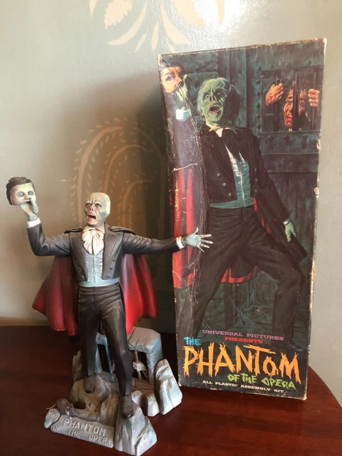 1963 AURORA PHANTOM Of The Opera W/Box And Instructions Built Up $29.99 ...