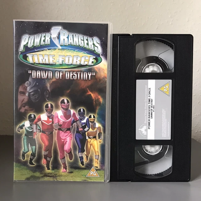 POWER RANGERS TIME Force - Vhs Video - Dawn Of Destiny £1.95 - PicClick UK