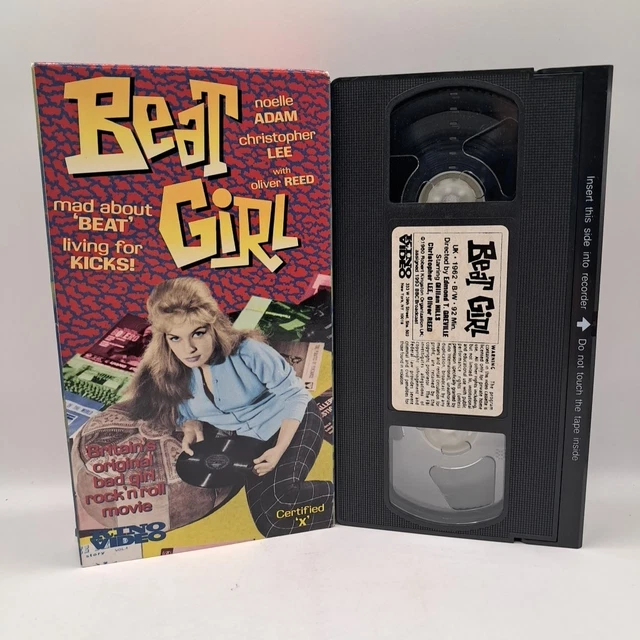 BEAT GIRL [KINO Video, 1960] (VHS, 1998) Edmund Greville Film w/ Oliver ...