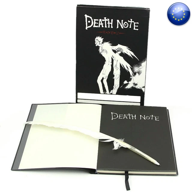 CAHIER DEATH NOTE Anime Manga Livret Plume Otaku L Light Livre Très ...