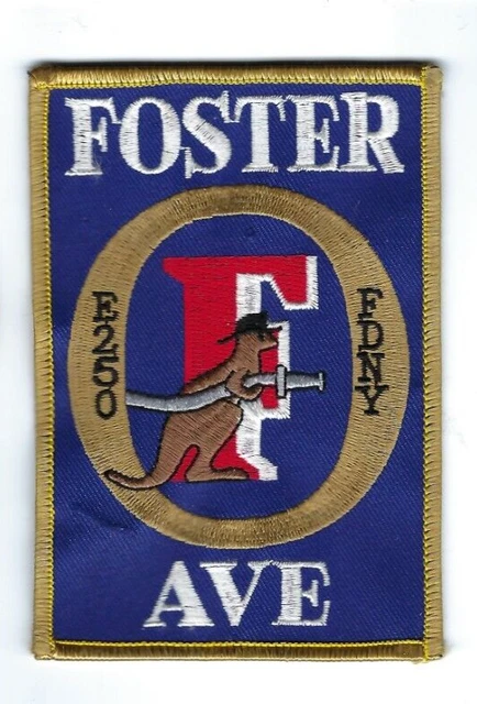 NEW YORK CITY Fire Dept. FDNY Engine 250 Foster Ave. Brooklyn patch ...