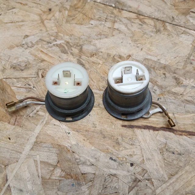 ORIGINAL BMW E12 E21 E23 E24 E28 E3 E30 E9 Scheinwerfer Abdeckkappen 2 Kabel EUR 50,00 - PicClick DE