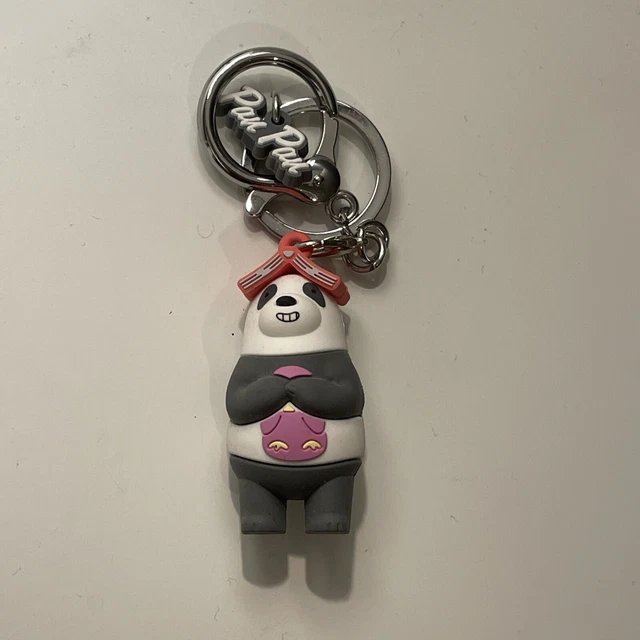 MINISO WE BARE Bears Collection 4.0 3D Keychain Panda and Grizz £3.99 ...