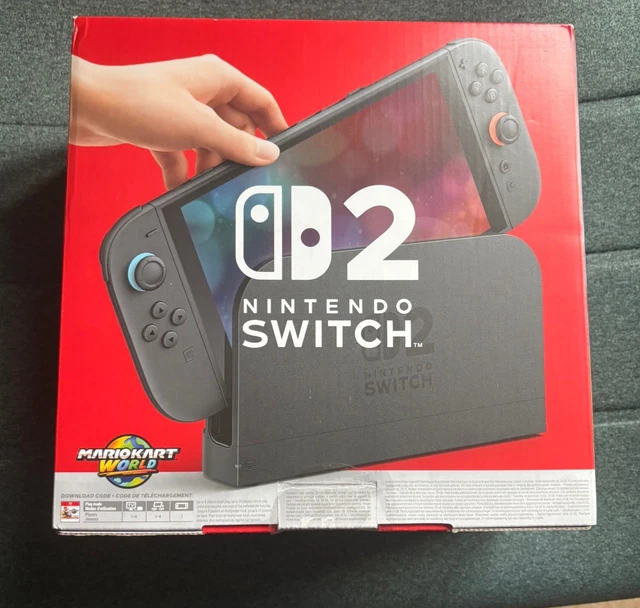 NINTENDO SWITCH 2 Mario Kart World Bundle, Unopened Brand New with Ivoler Case! £399.40 ...