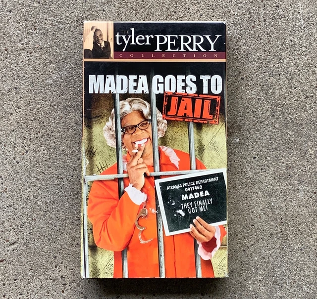 MADEA GOES TO Jail VHS Rare 2006 Late Release Tyler Perry Collection ...