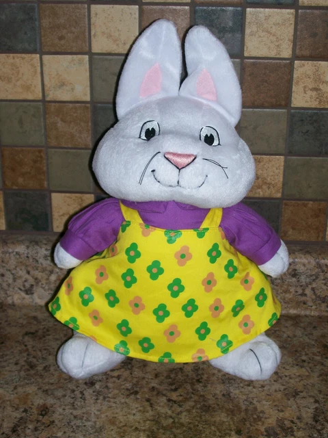 RUBY WHITE BUNNY Rabbit Plush NICK JR NICKELODEON TV by GUND 12" Max ...
