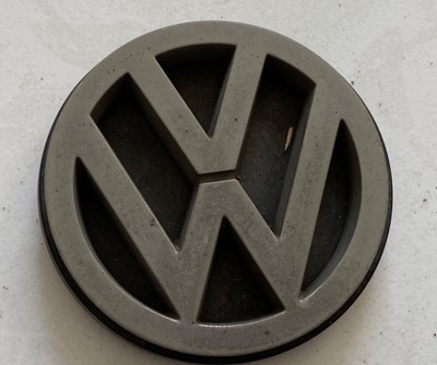 VW T3, VW T4, tailgate Logo, VW sign, grey, tailgate Emblem 701853601A ...
