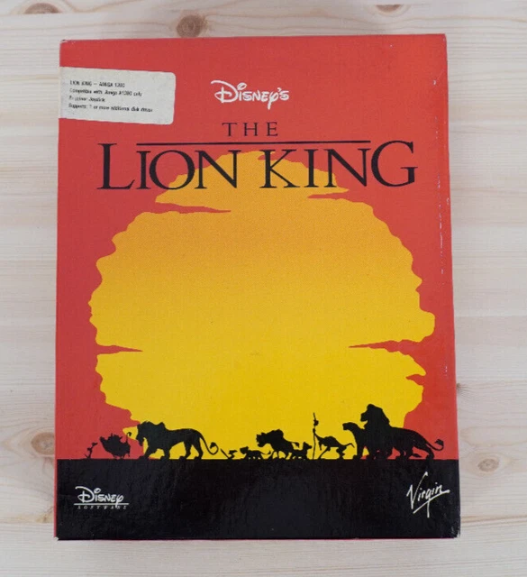 DISNEYS THE LION King - Vintage Big Box Amiga 1200 Game Complete £15.00 ...