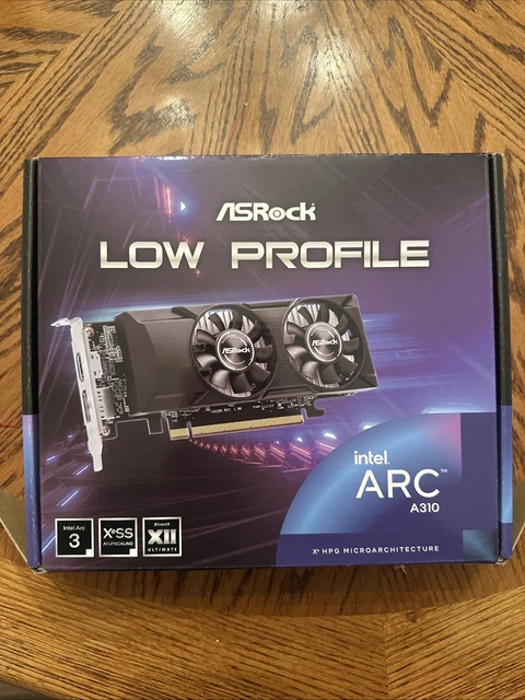 ASROCK INTEL ARC310 Low Profile Graphics Card $131.12 - PicClick CA