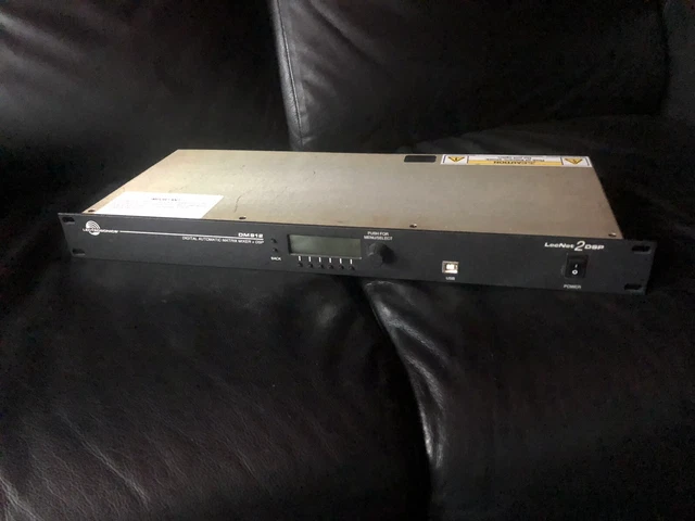 LECTROSONICS DM812 MATRIX Mixer DSP 8 Input and 12 Output, Symmetrical ...