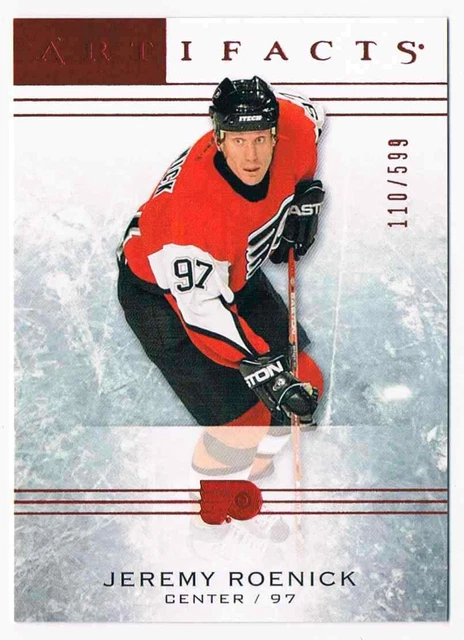 2014-15 ARTEFACTS RUBY Jeremy Roenick 110/599 Flyers Philadelphia #33 ...