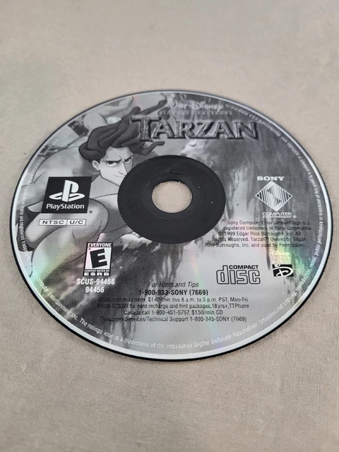 DISNEY'S TARZAN, PS1, Loose, Authentic! $7.99 - PicClick CA