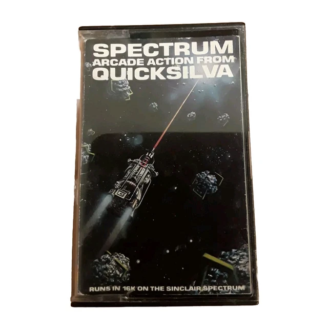 SINCLAIR SPECTRUM METEOR Storm Arcade Action From Quicksilva Cassette ...
