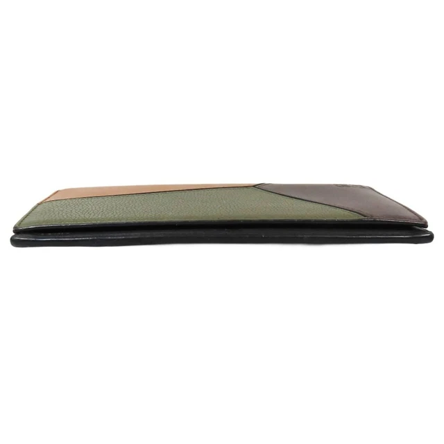 LOEWE PUZZLE HORIZONTAL Long Wallet, Anagram Engraved, Bi-fold, Leather ...