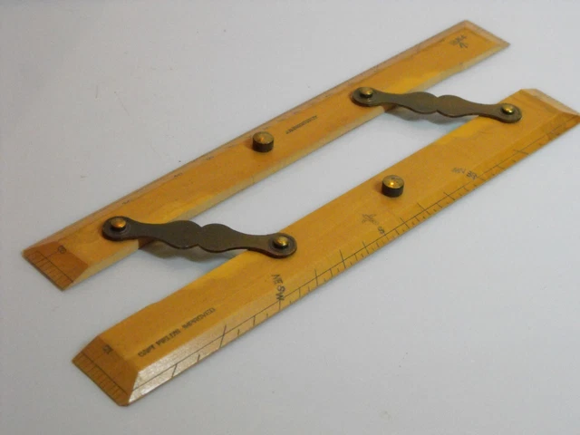 VINTAGE CAPTAIN FIELD'S Improved Parallel Rule 11.5" long $26.01 - PicClick