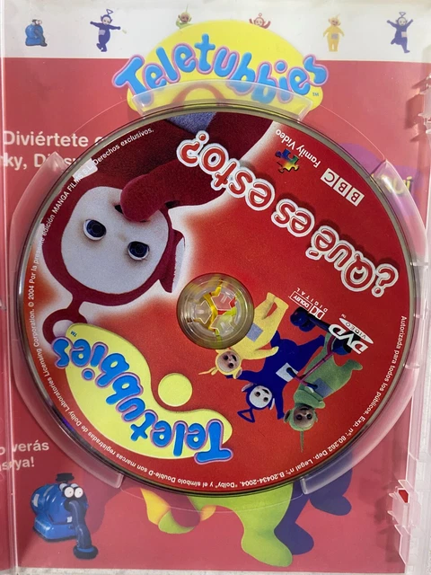 TELETUBBIES DVD ¿ Que Es Esto ? Español Ingles Catalan Pal EUR 14,00 ...