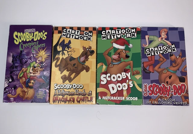 SCOOBY DOO VHS Lot Of 8 Different Titles Warner Brothers Cartoon ...