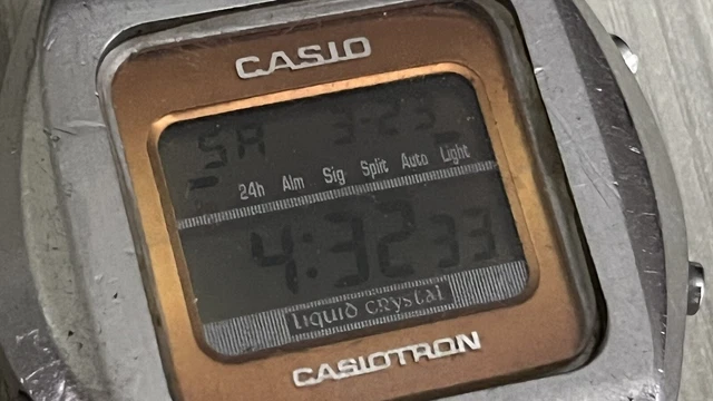 CASIO CASIOTRON TRN-110 Vintage Casio Watch (Very Rare!!!) £75.00 ...