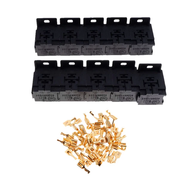 RELAY SOCKET HARNESS Connector General Power Relay Wires Cable Relay ...