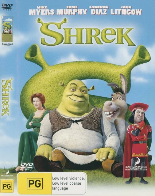 SHREK DVD (REGION 2,4) VGC Mike Myers £4.44 - PicClick UK