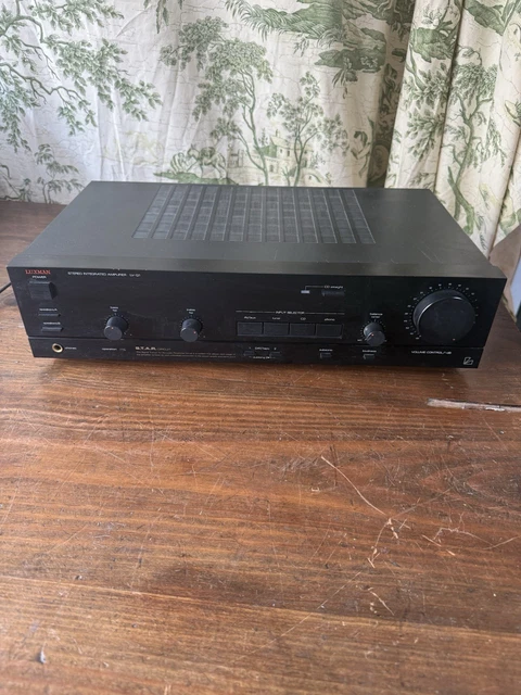 LUXMAN AMPLIFICATEUR LV-121 Hi-fi Vintage Audio Et Son . Amplifier ...