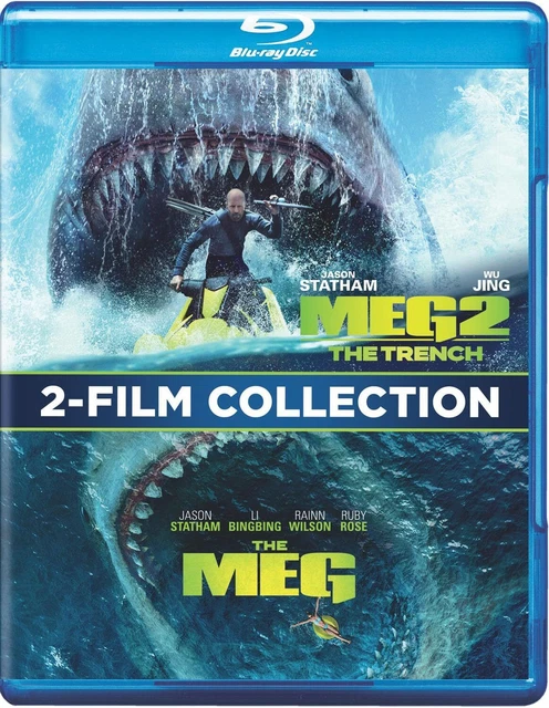 THE MEG 2-FILM Collection [Blu-ray] [Region A Rare US Import] [NTSC ...