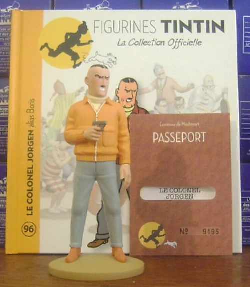 FIGURINE TINTIN COLLECTION officielle n°96 LE COLONEL JORGEN EUR 40,00 ...