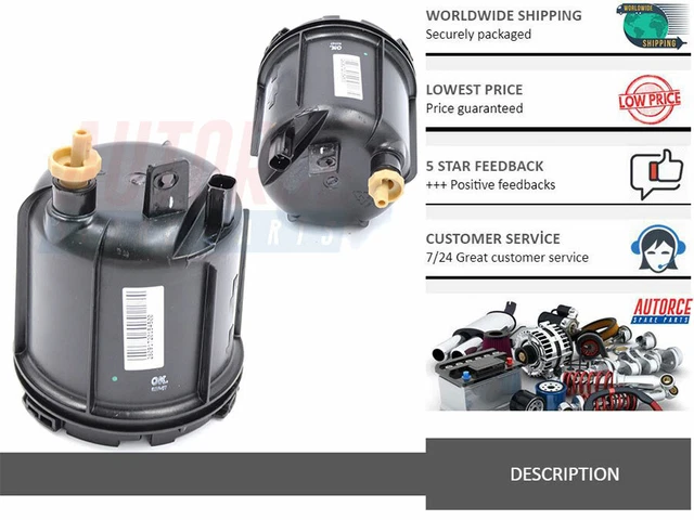 FUEL FILTER HOUSING For Ford Transit Mk7 Mk8 Tourneo Custom 2.2 TDCI ...