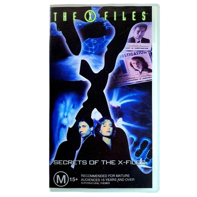 THE X FILES | Secrets Of The X Files 1996 VHS Tape PAL Sci-Fi Gift Free ...