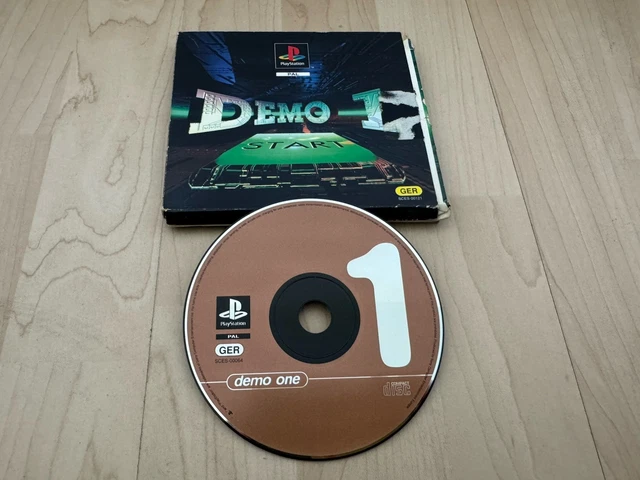DEMO ONE 1 GER SCES 00121, 00064 PlayStation 1 PS1 Spiel in OVP, CiB ...