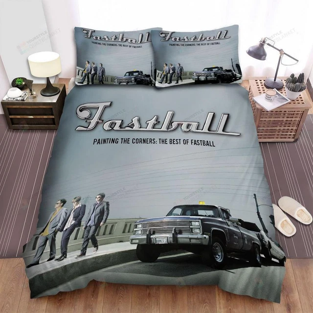 FASTBALL BAND BAINTING The Corners Quilt Duvet Cover Set Soft Super ...