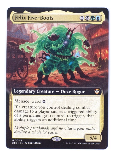 MTG FELIX FIVE-BOOTS - Outlaws of Thunder Junction [Extended] NM- EUR 4,50 - PicClick IT