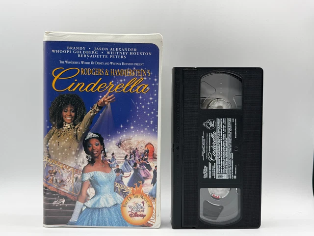 RODGERS & HAMMERSTEIN'S Cinderella ft Brandy (VHS Clamshell, 1997 ...
