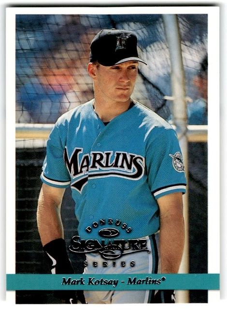 1997 DONRUSS SIGNATURE Mark Kotsay RC Florida Marlins #49 EUR 1,10 ...