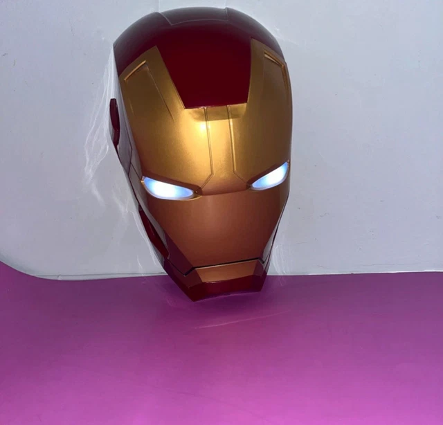 IRON MAN MASK FX 3D Wall Light Marvel Avengers Made by Philips £9.71 ...