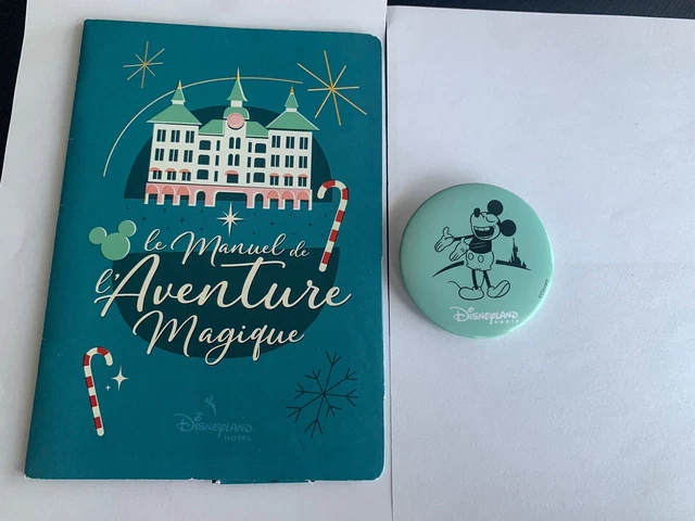 BADGE BUTTON DISNEYLAND Hotel + Livret ( Disneyland Paris) EUR 18,00 ...