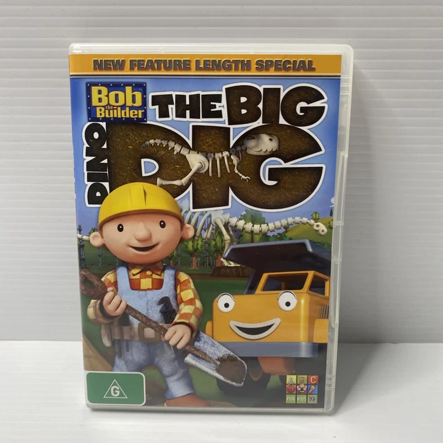 BOB THE BUILDER The Big Dino Dig DVD ABC For Kids Reg 4 PAL Free ...