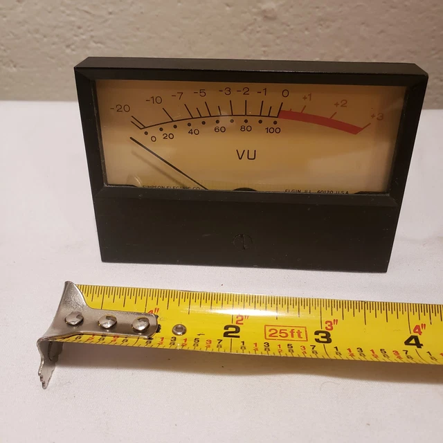 SIMPSON VU METER Good Working Unit $65.00 - PicClick