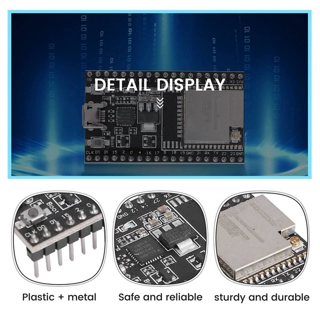 1PCS ESP32-DEVKITC MOTHERBOARD ESP32 Development Board ESP32-WROOM-32U ...