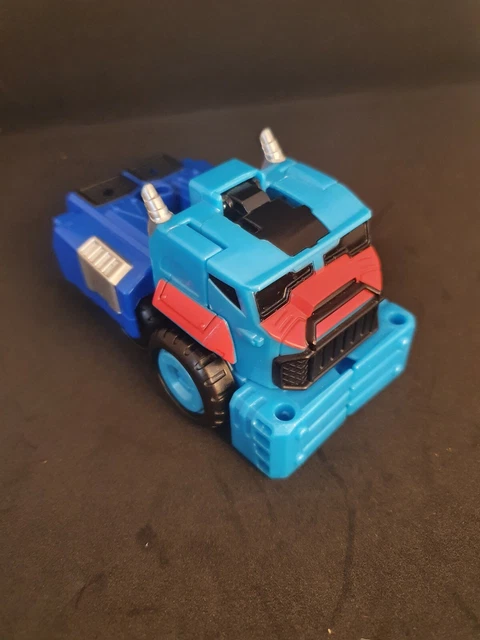 TRANSFORMERS RESCUE BOT Transforming Robot Optimus Prime Blue Truck ...