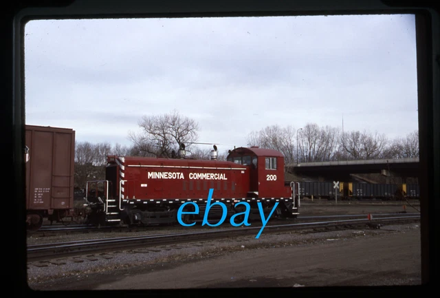 ORIG SLIDE MINNESOTA Commercial Railway MNNR #200 NW2 1996 EUR 3,83 ...