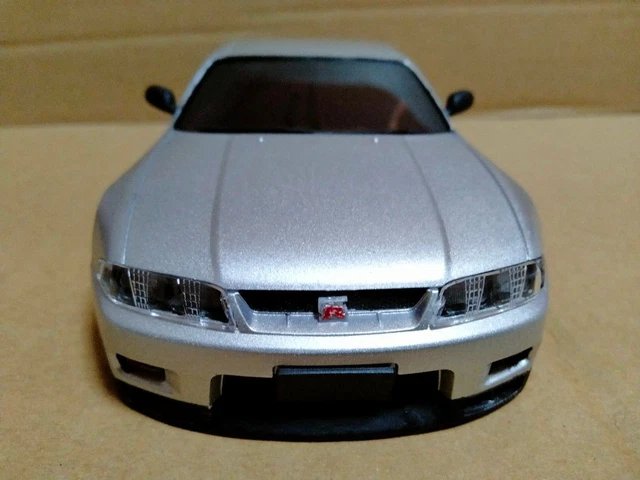 KYOSHO MINI-Z BODY NISSAN Skyline R33 GTR Self painted MZW429R with LED ...