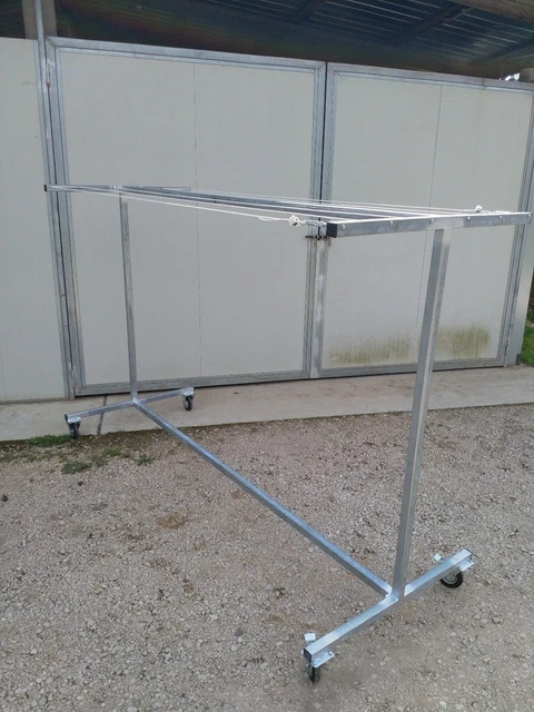 STENDINO STENDI PANNI biancheria ferro zincato EUR 259,00 - PicClick IT