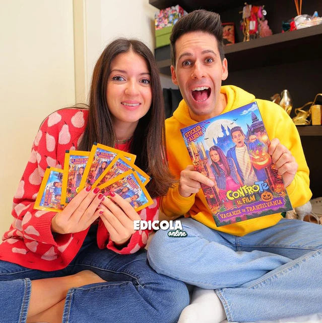 SET ALBUM ME CONTRO Te LUI e SOFI Bustine di Figurine Vacanze in ...