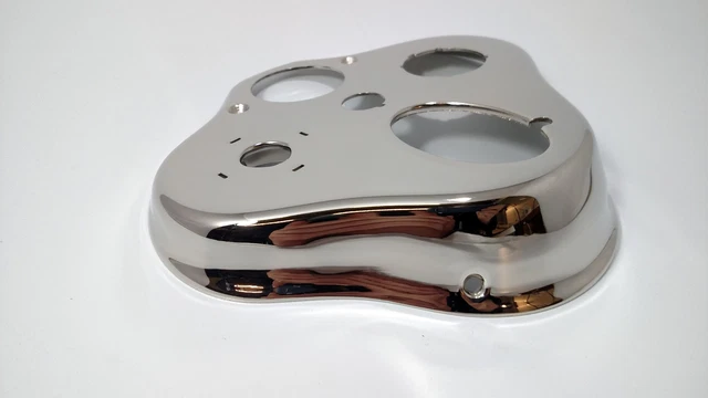 NICKEL INSTRUMENT CLUSTER Dash Gauge Panel 1928 1929 Early 1930 Ford ...