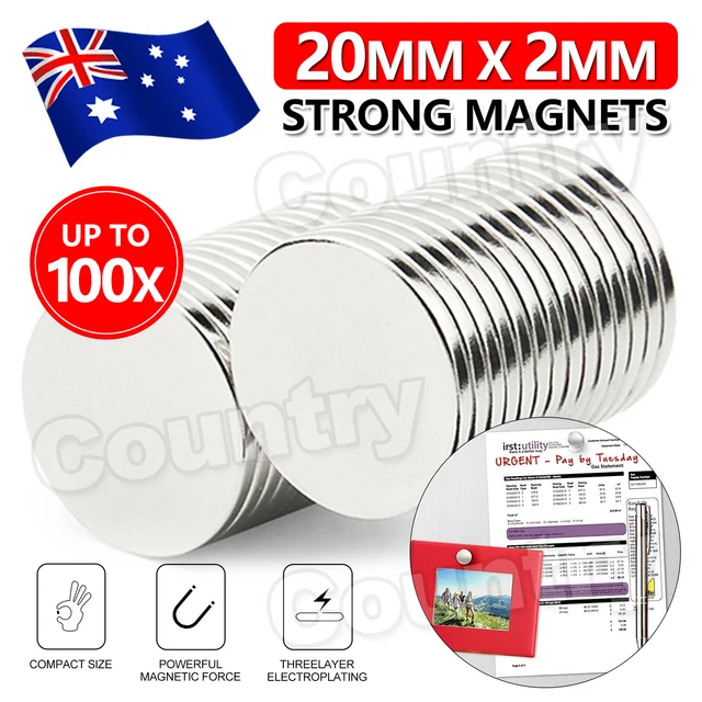 5-100PCS N50 SUPER Strong Magnet Round Disc Magnets Rare-Earth ...