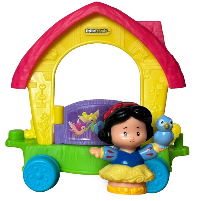 FISHER-PRICE LITTLE PEOPLE DISNEY PRINCESS PARADE FLOAT & FIGURE Snow ...