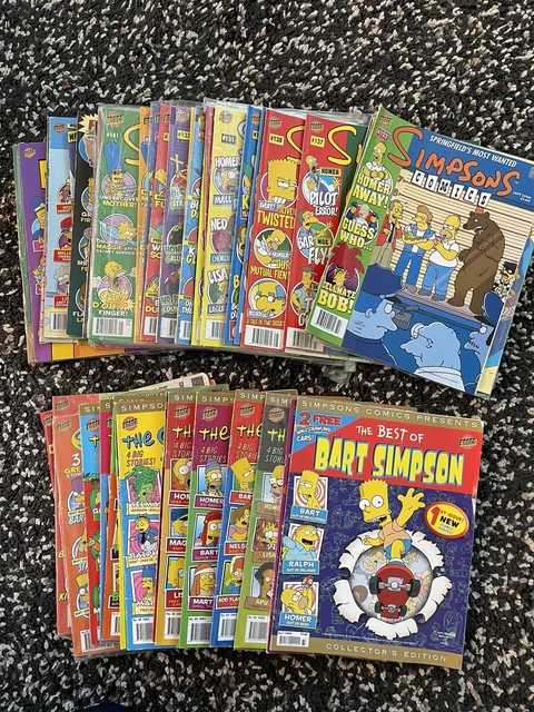 SIMPSONS COMICS & Best of Bart Simpson Comics bundle 51 issues Bongo Comics EUR 58,07 - PicClick IT