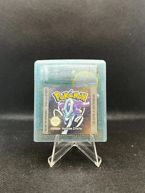 POKÉMON VERSION CRISTAL Gameboy Color version FR cartouche seule pile ...