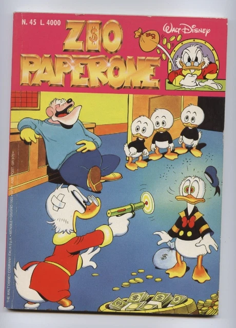 ZIO PAPERONE N.45 Uncle Scrooge Comics 1993 Carl Barks EUR 3,50 ...